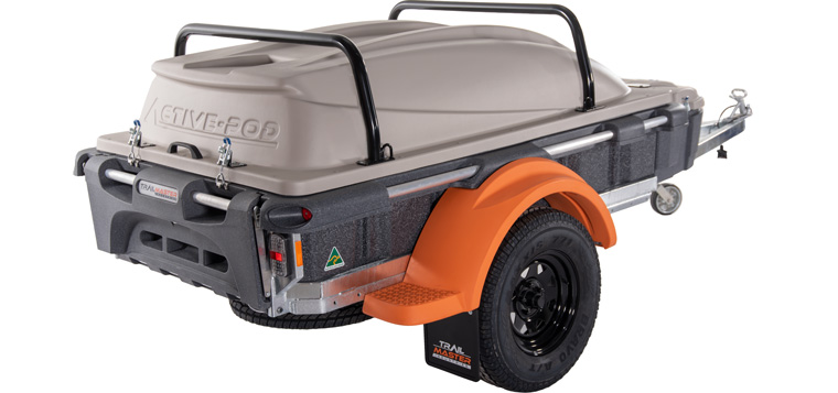 Enclosed POD trailer for the great outdoors - Trailmaster Industries